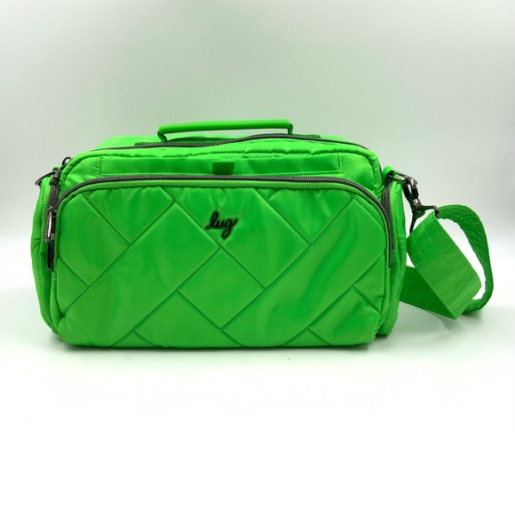lug | Bags | Lug Trolley Cb Convertible Crossbody Bag Neon Green ...